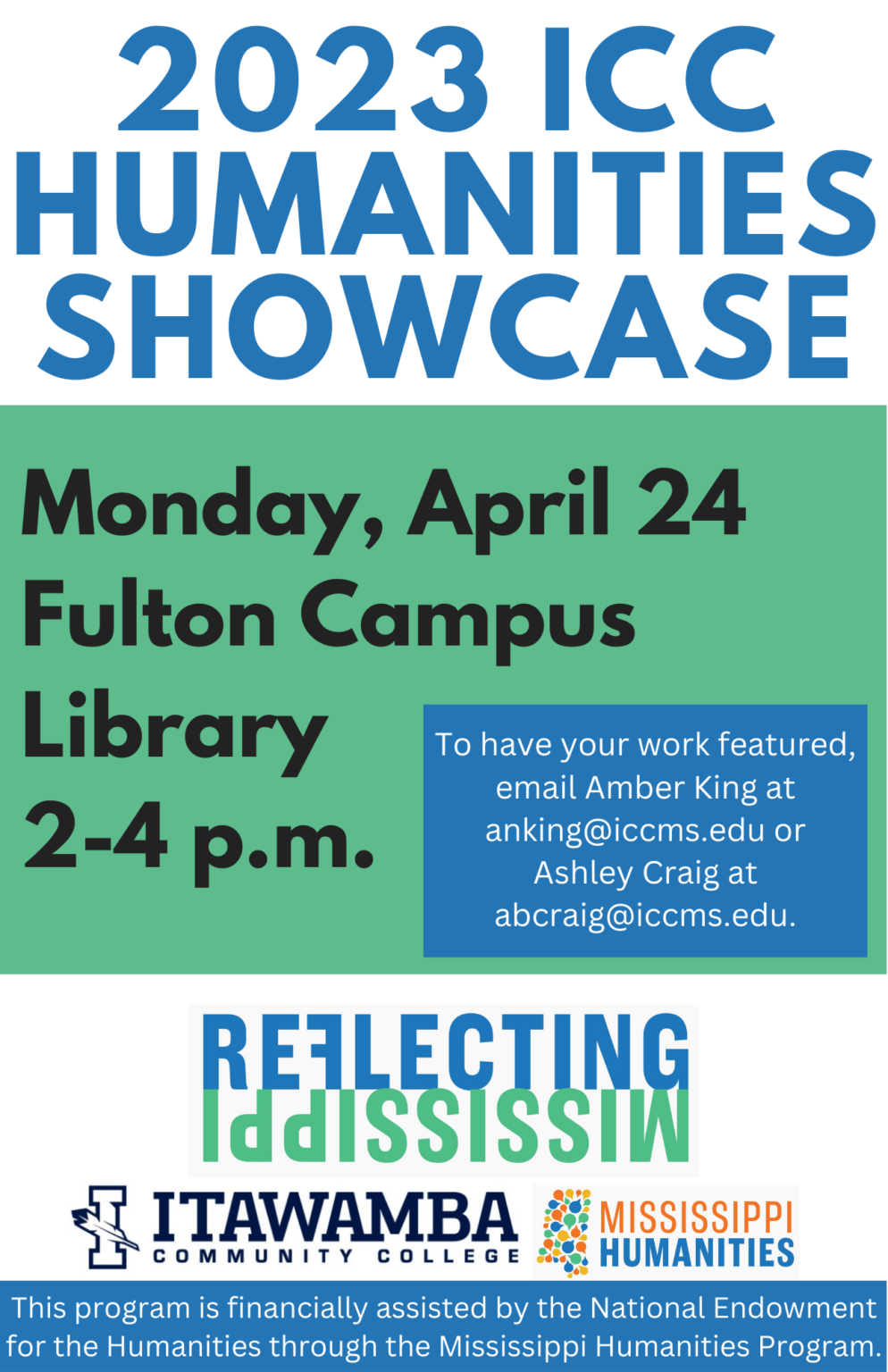 ICC 2023 Humanities Showcase - Mississippi Humanities Council